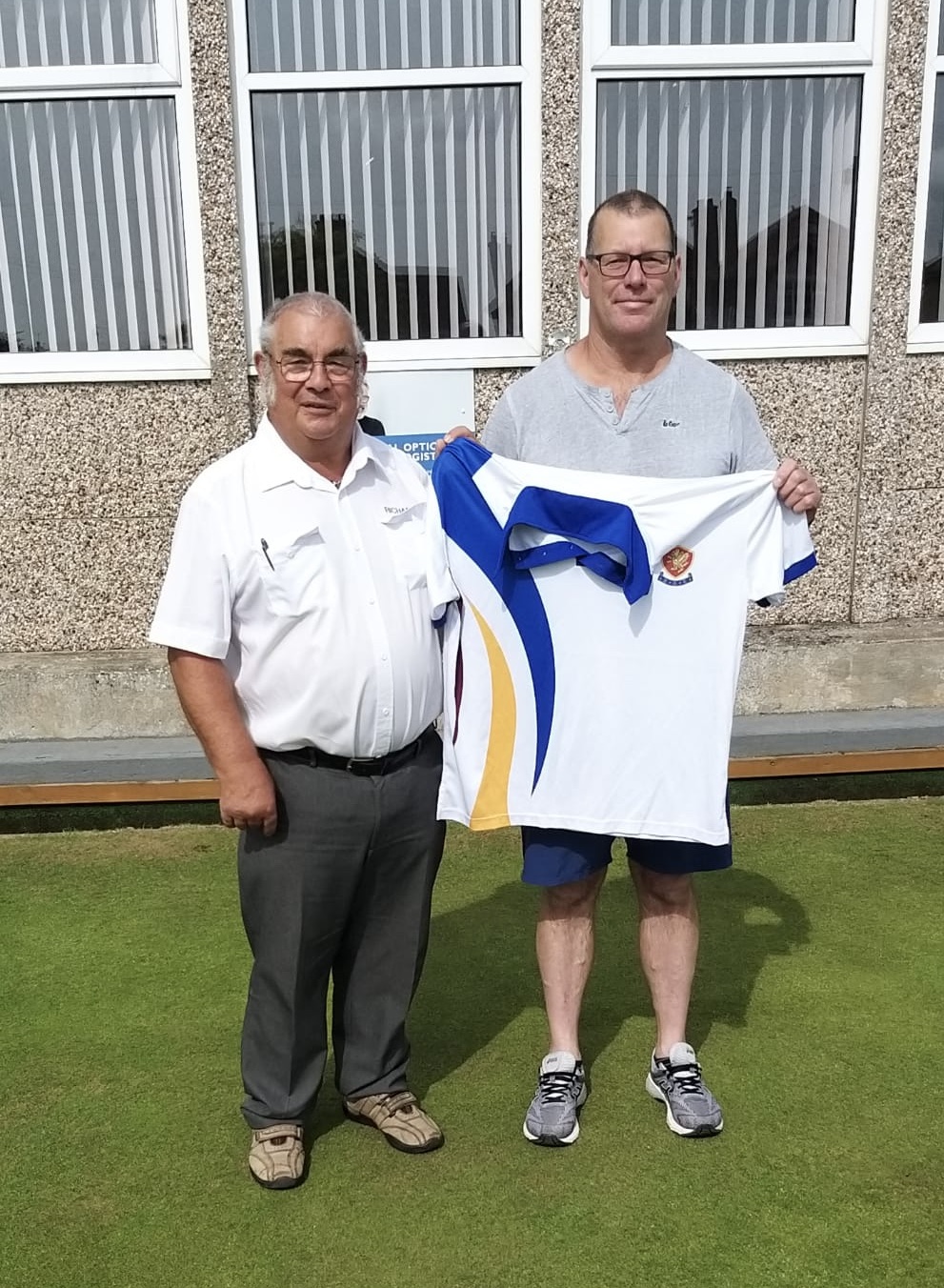 Congratulations Richard – Burnham-on-Sea Bowling Club